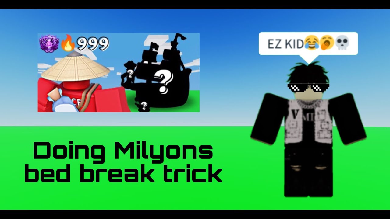 DOING MILYON’S TRICK ON THE NEW MAP [Roblox Bedwars] - YouTube