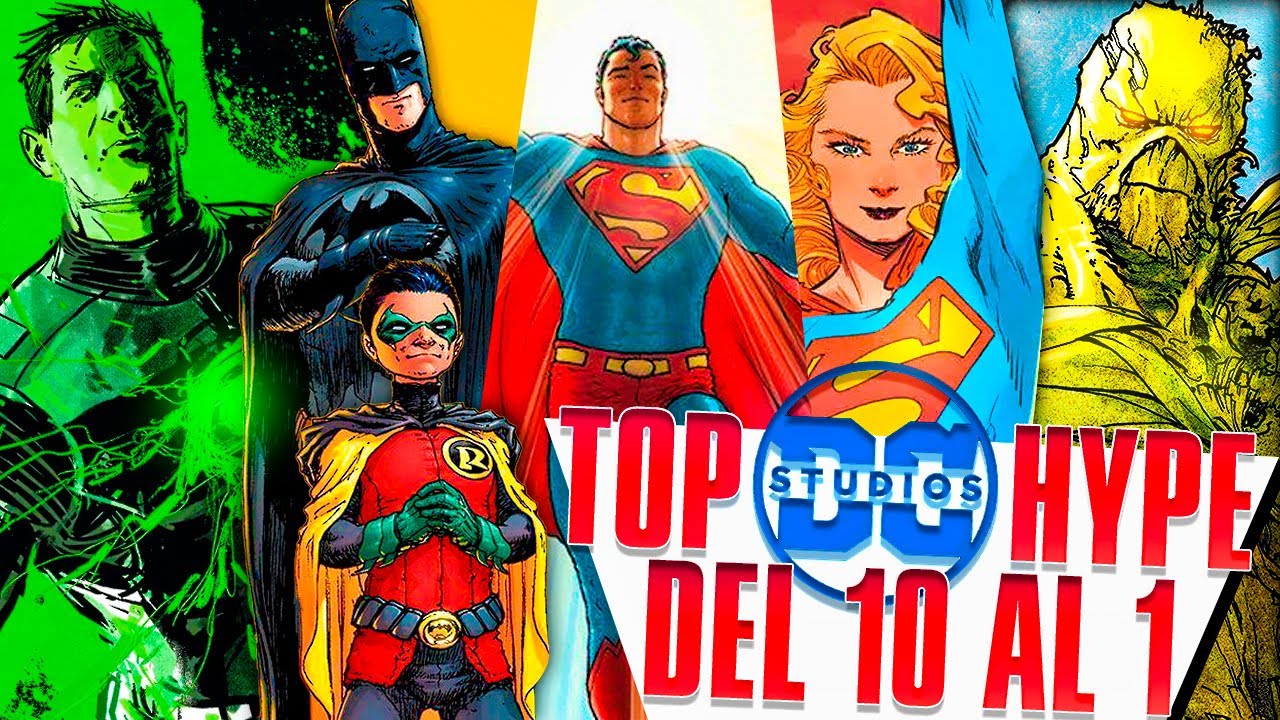 TOP 10 anuncios del nuevo DC STUDIOS, ordenados por HYPE - YouTube