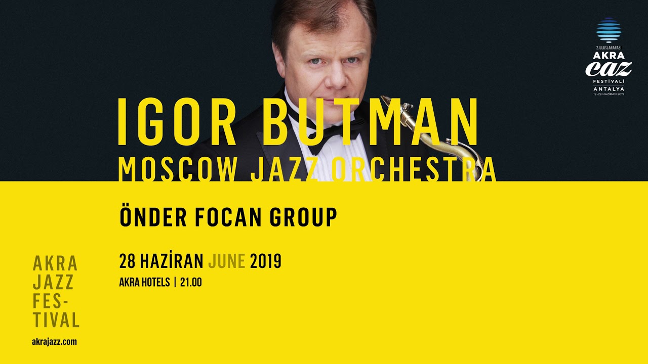 Igor Butman - Moscow Jazz Orchestra •• 28 June 2019 - YouTube