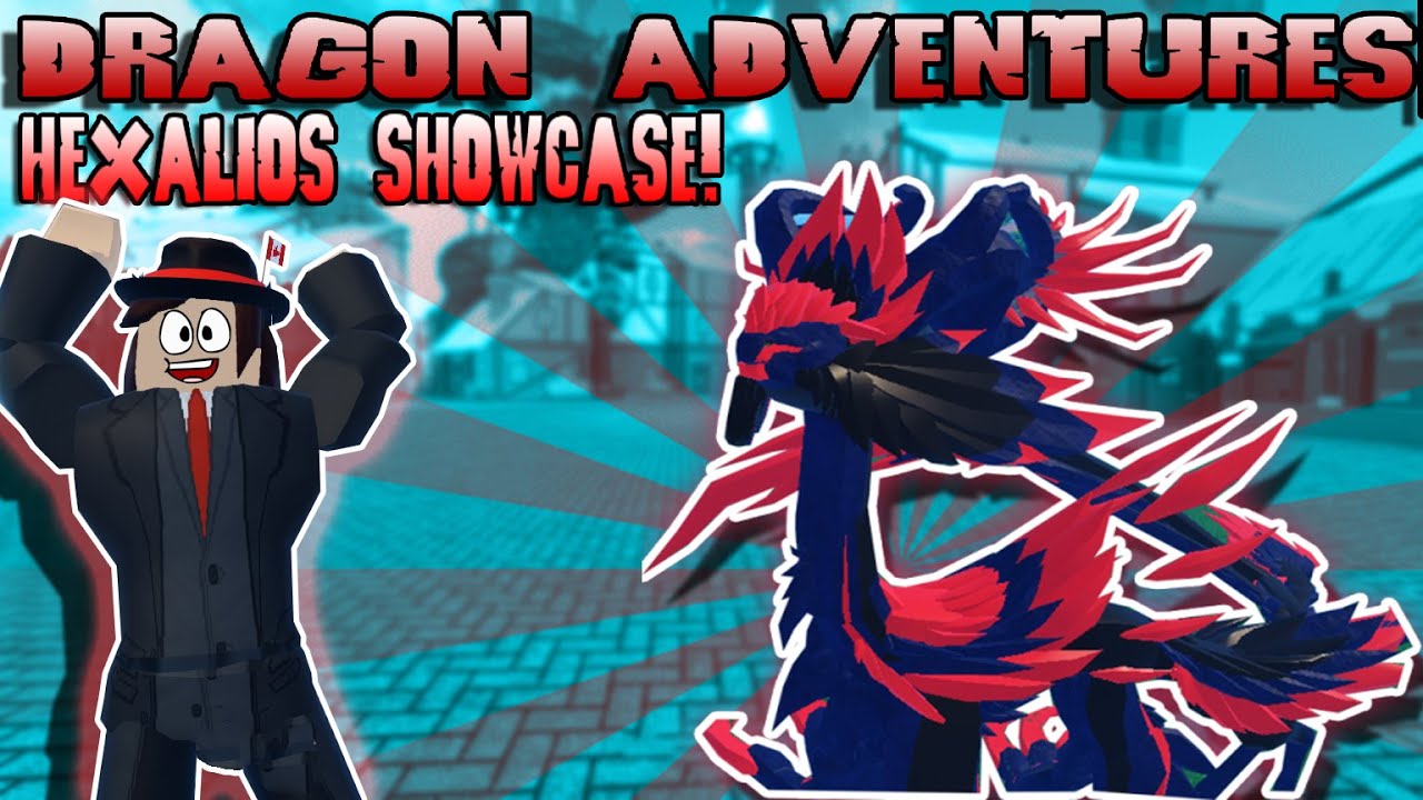 NEW DRAGON SHOWCASE! (Hexalios) |Roblox Dragon Adventures - YouTube