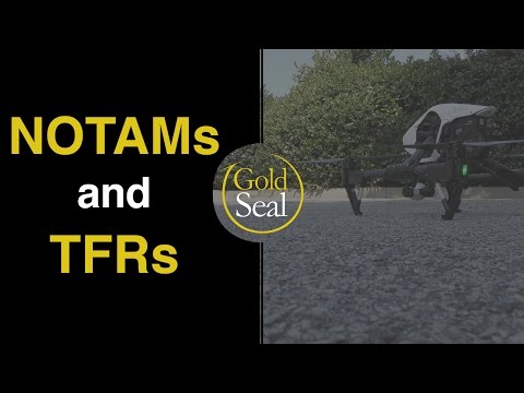 Part 107 Remote Pilot Test | NOTAMs and TFRs