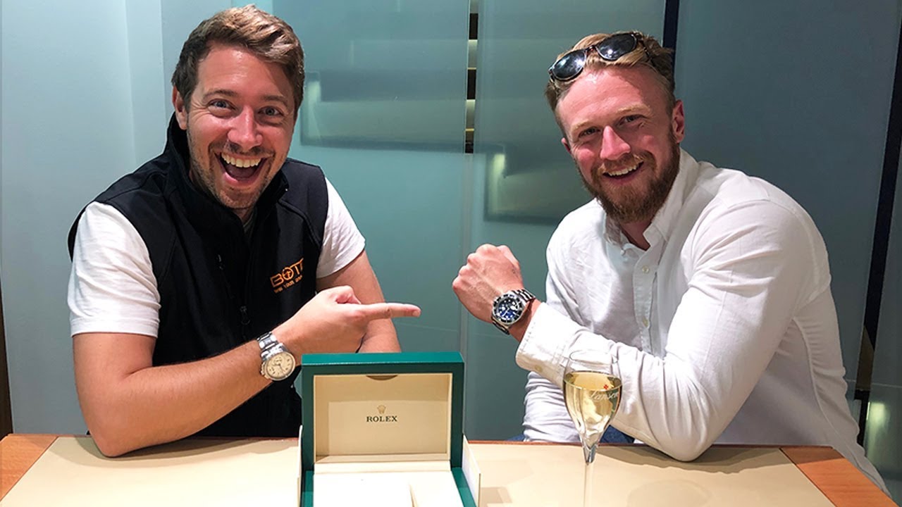 BOTB Lifestyle Winner Alex Moon Collects His Rolex Deepsea Watch! - YouTube