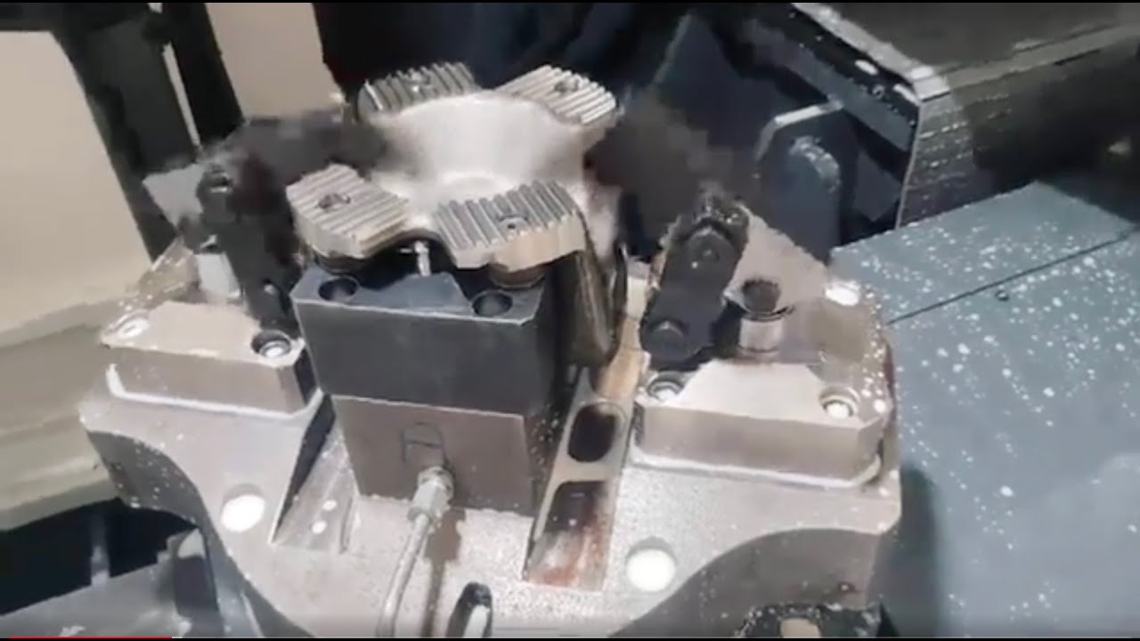 Flange Yoke Serration Milling CNC Machine - YouTube