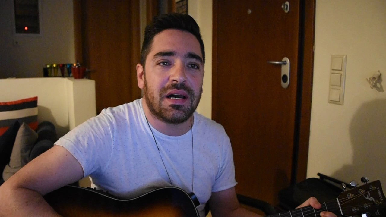 Πίνω απο κει ψηλα για σένα - *Αλαφουζος Πάνος* Cover - YouTube