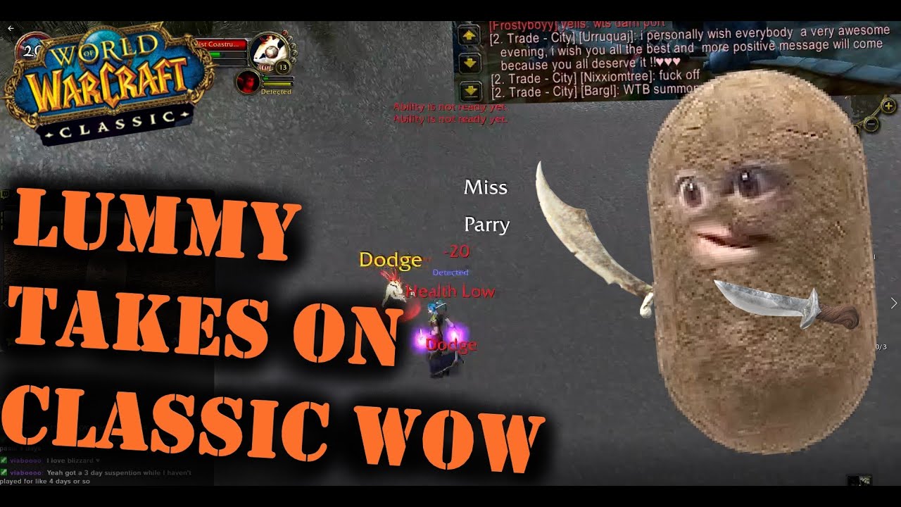 Lummy | wow potato streamer | highlights#8 - YouTube