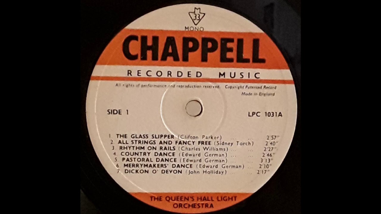 CHAPPELL RECORDED MUSIC - LPC 1031 - Queen's Hall Light Orchestra - YouTube