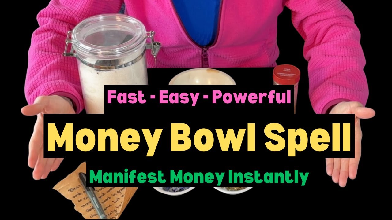 Hoodoo Money Spell That Works Instantly! Easy Money Bowl Spell For ...
