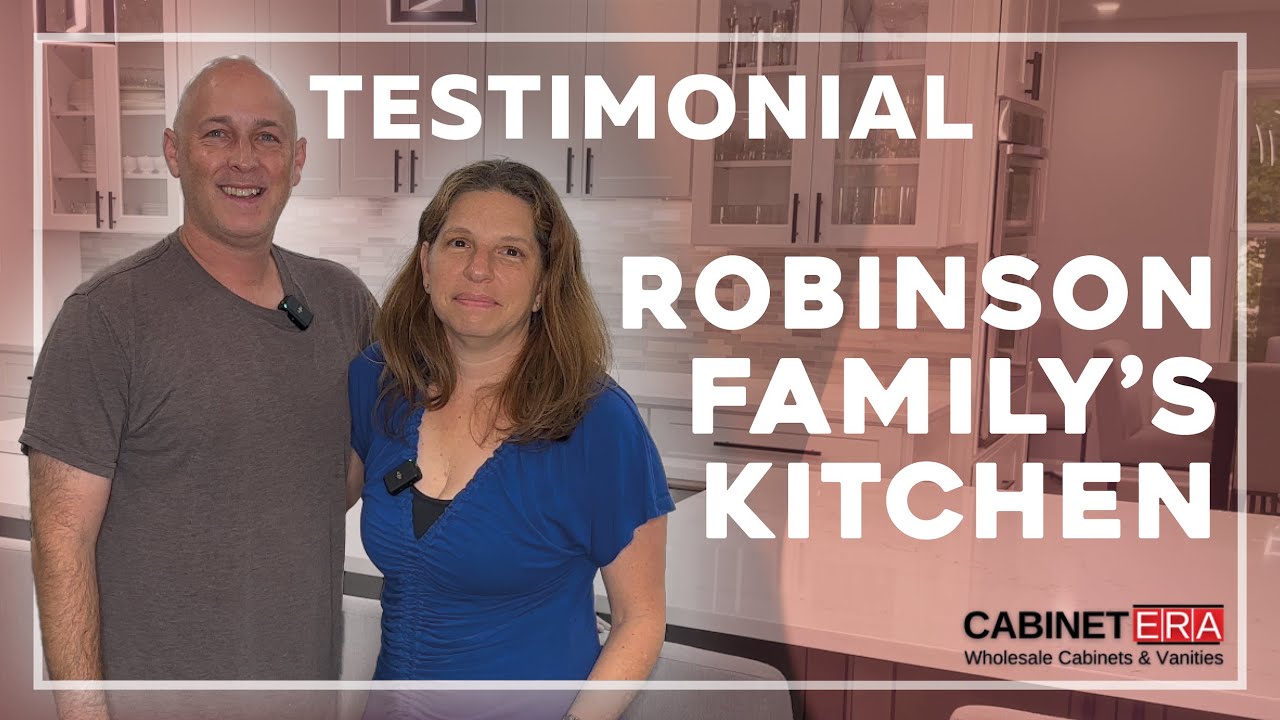 The Robinson Family’s Kitchen Upgrade with Cabinet ERA - YouTube