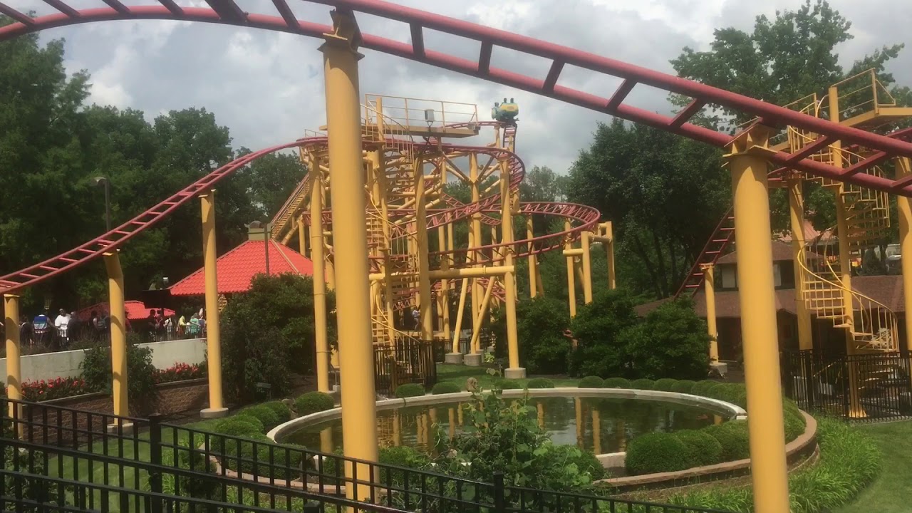 Spinning Dragons Off Ride @ Worlds of Fun - YouTube