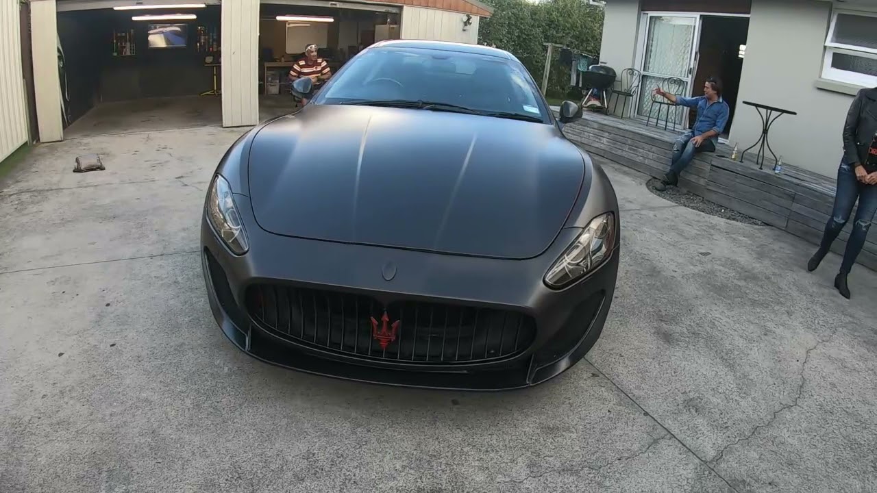 Maserati Granturismo Full Wrap - YouTube