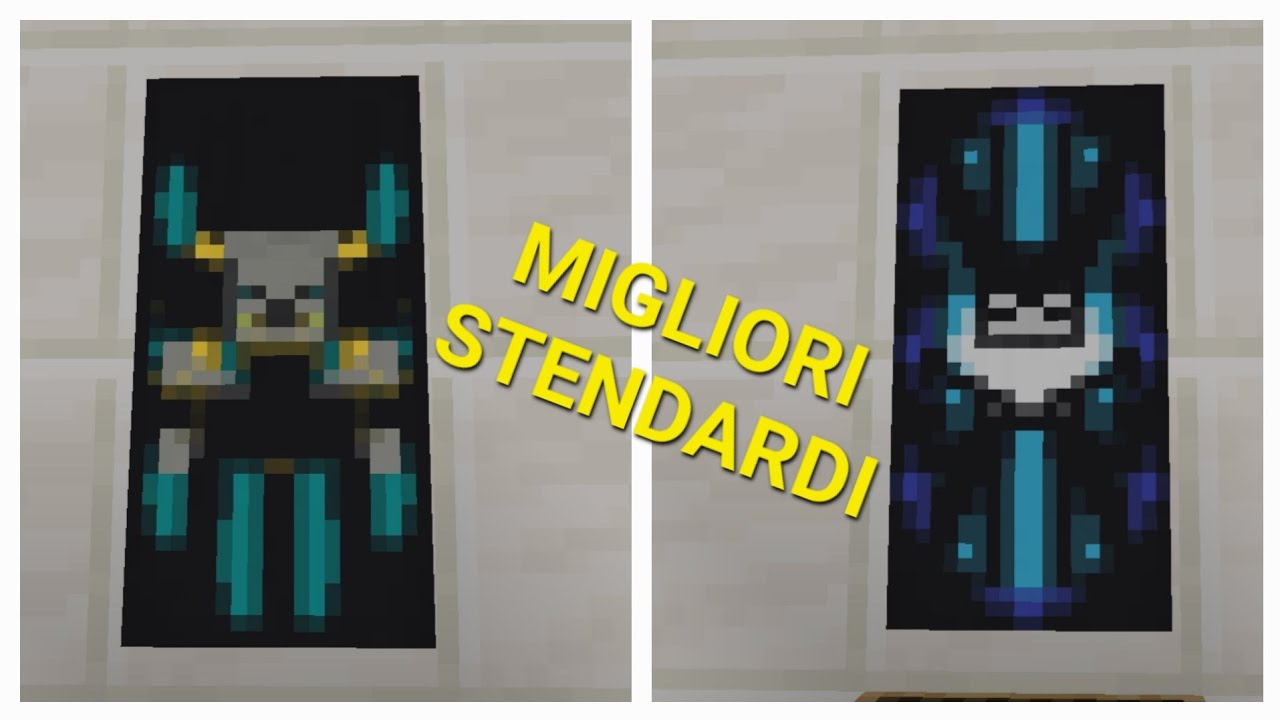 i MIGLIORI DESIGN per STENDARDI su Minecraft!!! - YouTube