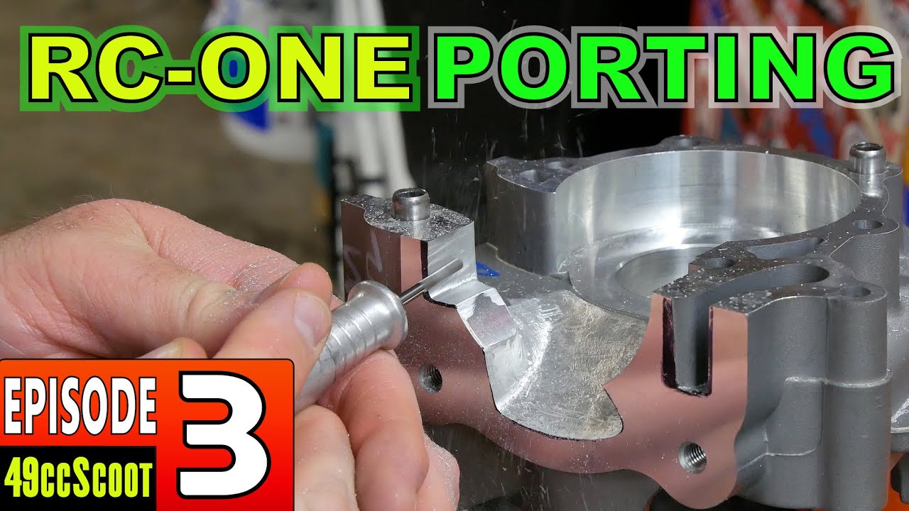 RC-One : Port Matching And Smoothing The Cylinder, Cases And Piston ...