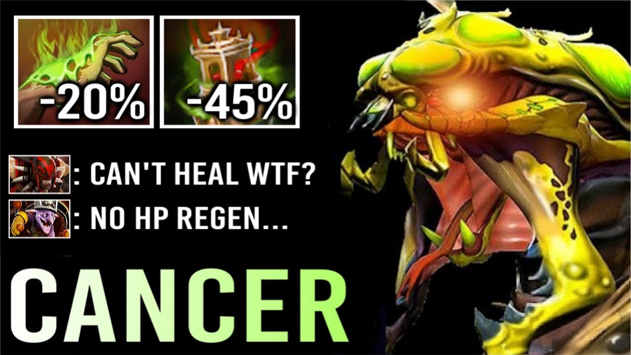 TOXIC -65% HP REGEN Scepter + Vessel Venomancer Most Hated Hero Counter ...