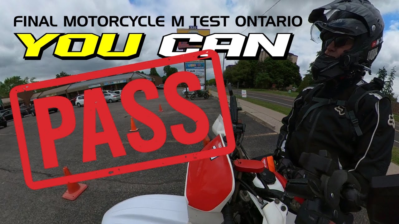 How to PASS Your Final Motorcycle License Test Ontario | Brantford ...