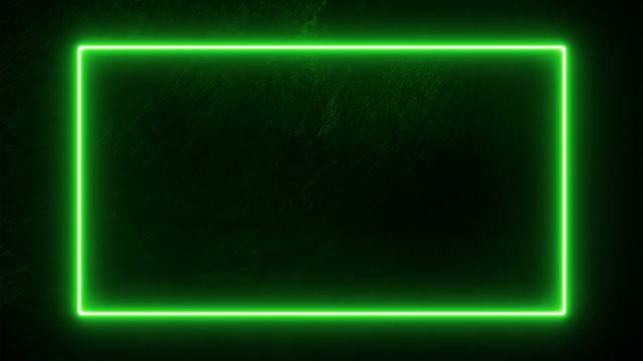No Copyright || Neon Green Colour Box Poket Background Light Blinking ...