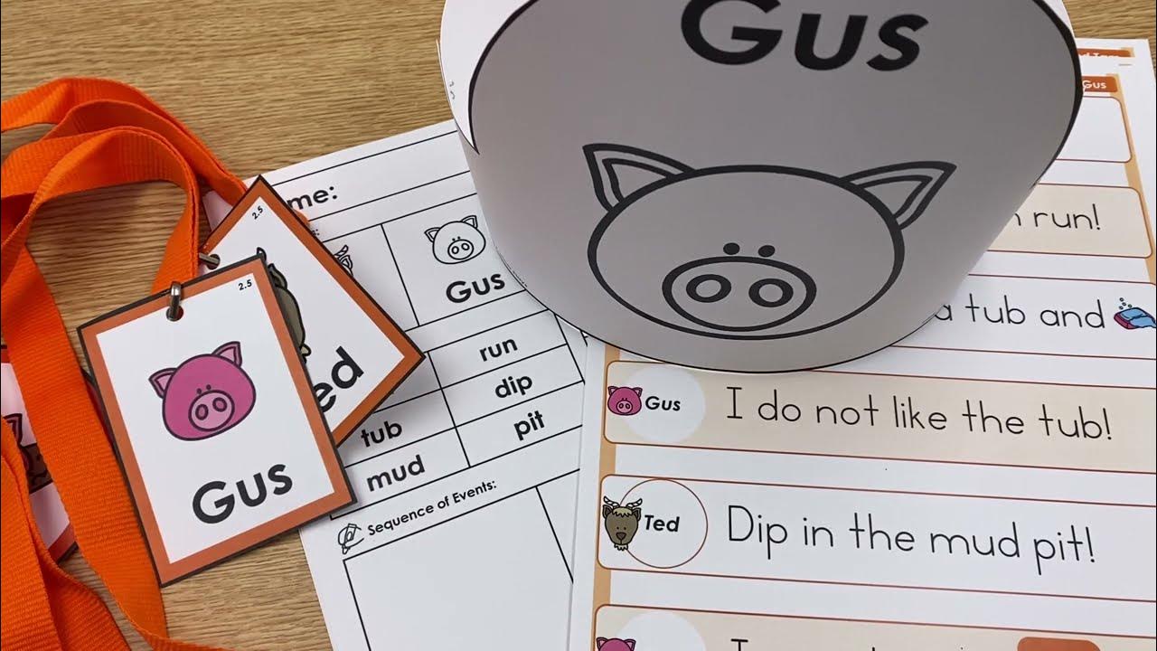 Science of Reading Decodable Partner Plays - YouTube