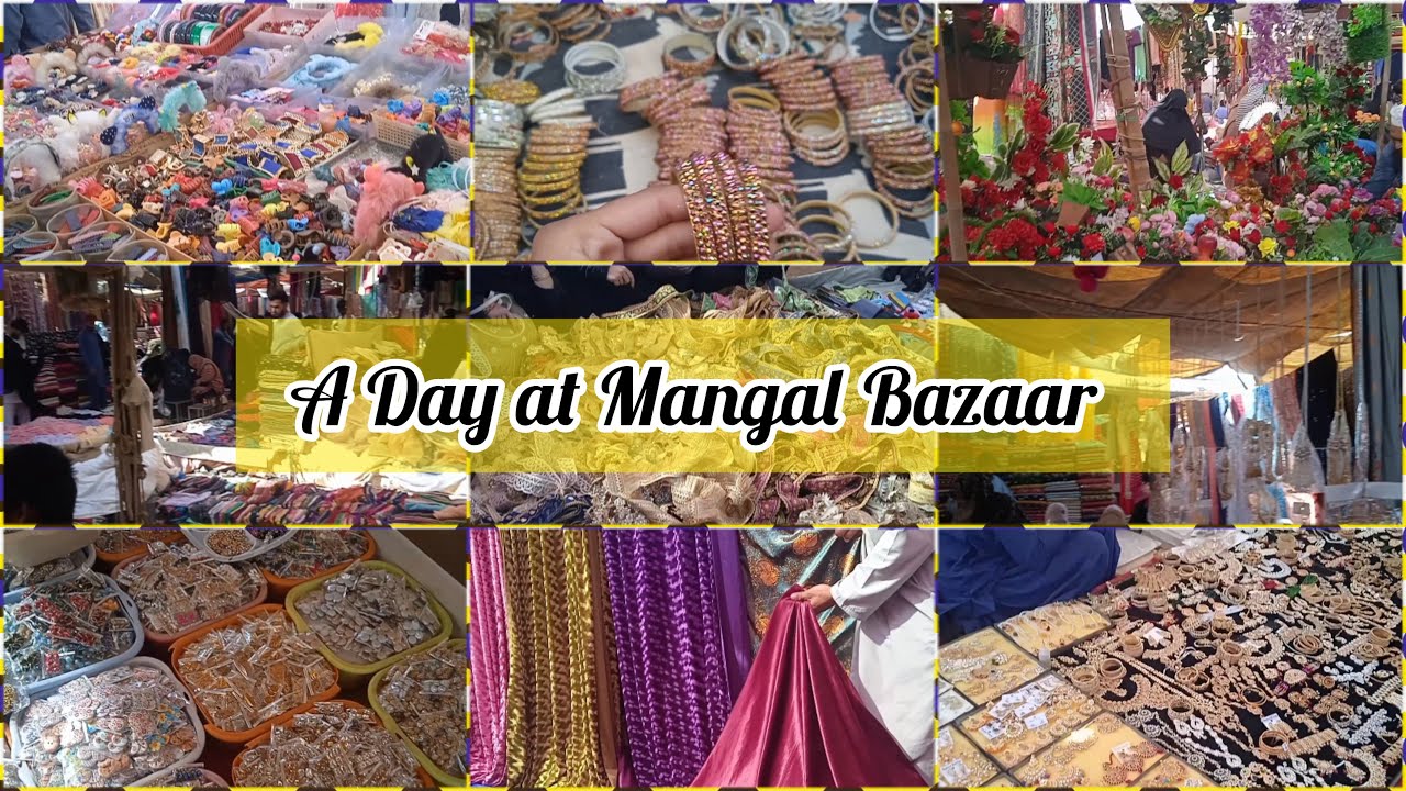 A Day at Mangal Bazaar | My First Vlog | Aleena Rafiq - YouTube