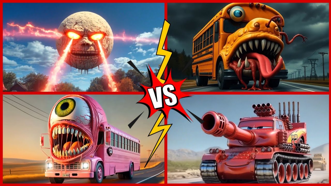 . 🚌💀 SCHOOL BUS EATER vs TRAIN EATER 💀MINION ZOMBIE Coffin Dance Song ...