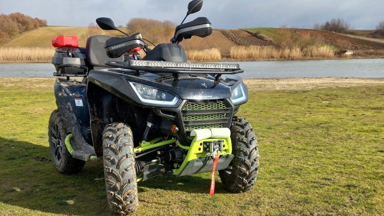 ATV sürüş (SEGWAY SNARLER 570) - YouTube