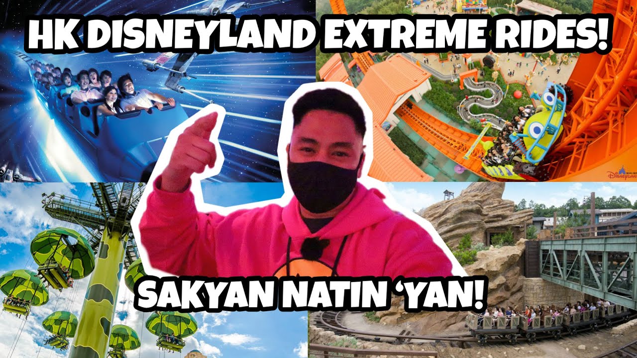 TRYING ALL THE “EXTREME” RIDES IN HONG KONG DISNEYLAND [SOBRANG SAYA ...