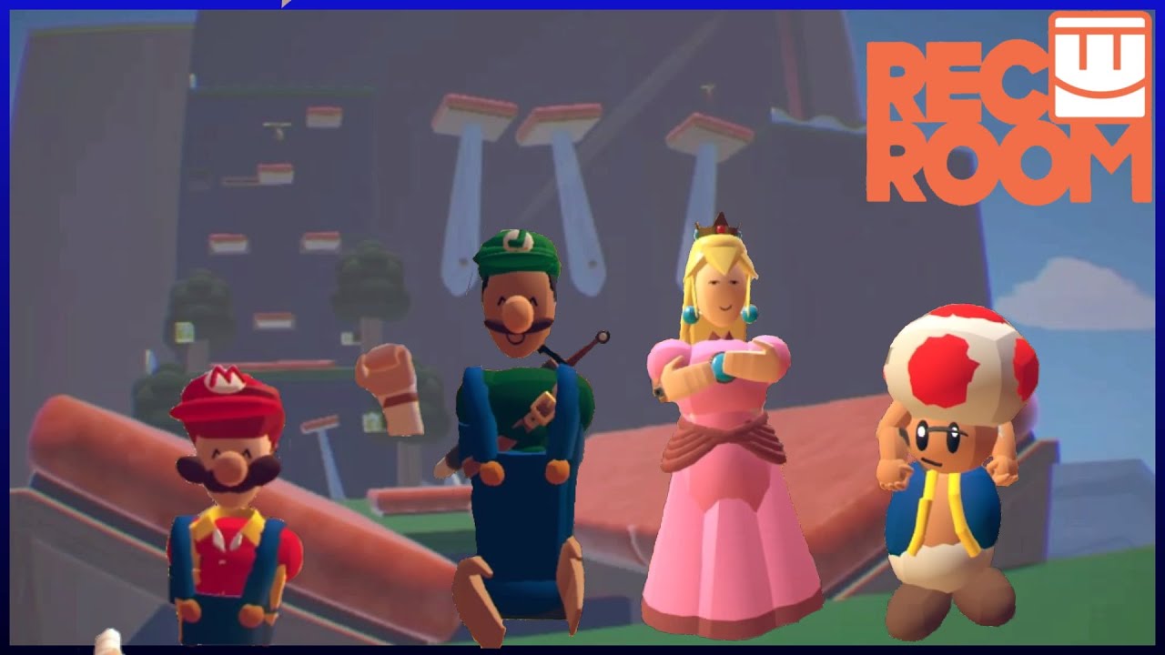 Rec Room - Mario Misadventures + Death montage! (Funny Moments) - YouTube