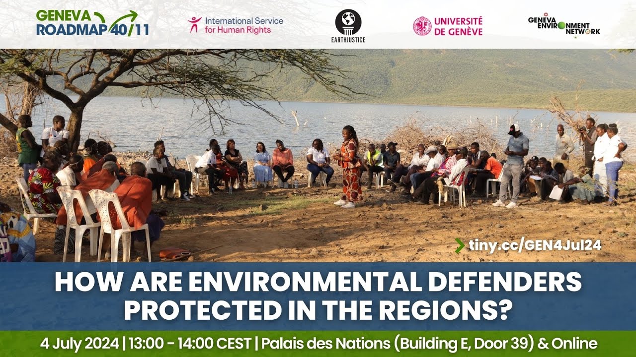 How are Environmental Defenders Protected in the Regions? | Geneva ...