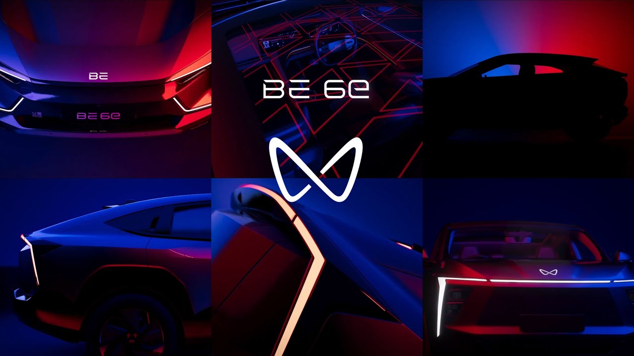 Mahindra BE 6e & XEV 9e Teased - Flagship EV's By Mahindra - Debut On ...