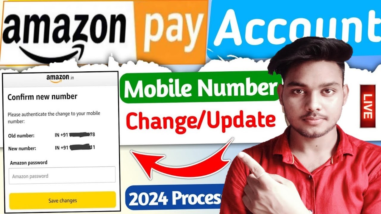 How to change mobile number in amazon pay | Amazon pay mobile number ...