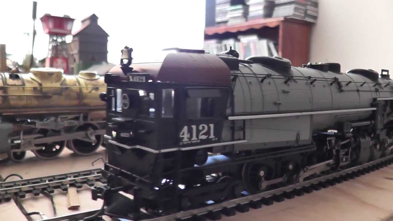 Rare Broadway Limited Gray Cab-Forward 4-8-8-2 SP AC-5 4121 Paragon 2 ...