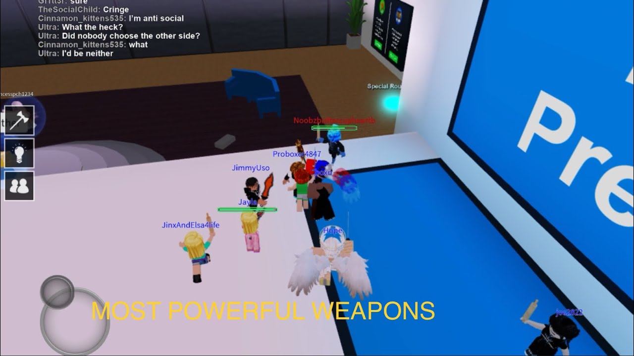 Using The Most POWERFUL Weapons In “Pick A Side” | Roblox - YouTube