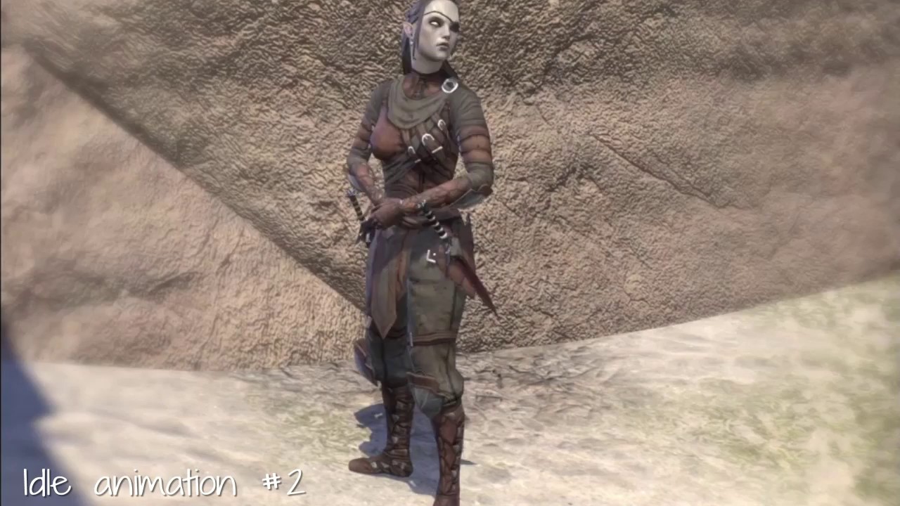 Elder Scrolls Online-Thief Personality Animations. - YouTube