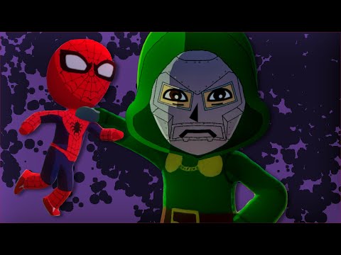 I put VILLAINS on my MARVEL ISLAND in Tomodachi Life