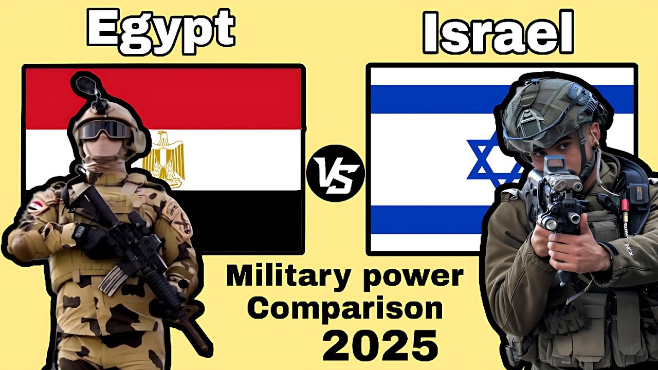 Egypt vs Israel Military Power Comparison | 2025 Israel vs Egypt ...