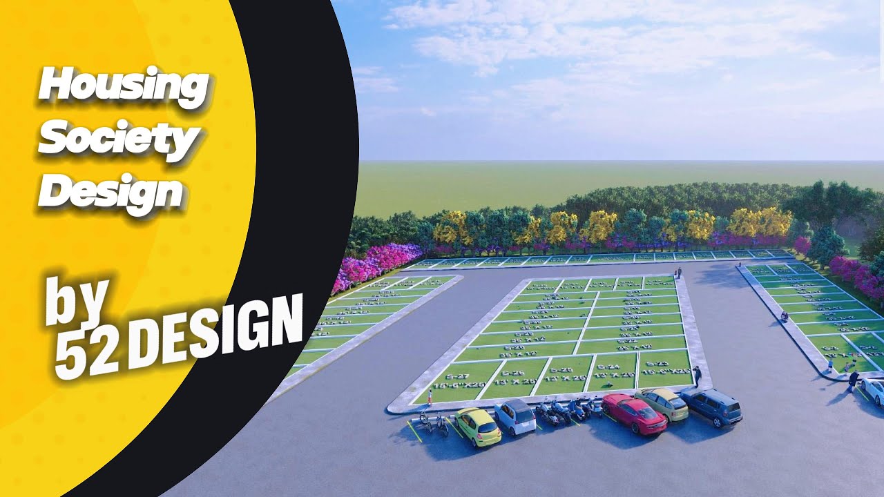 Housing Society Design | 3D Architectural Visualization | Pakistan ...