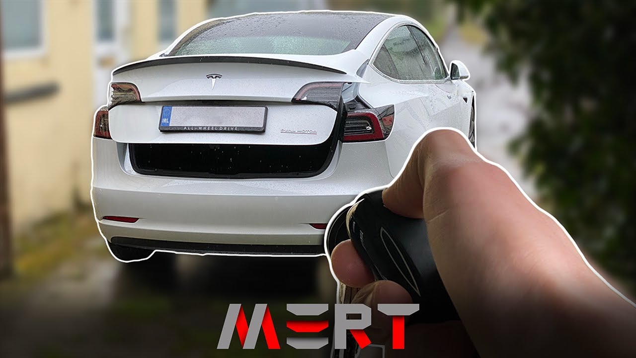 Tesla Model 3 Power Boot/Trunk - DIY Installation & Review - YouTube