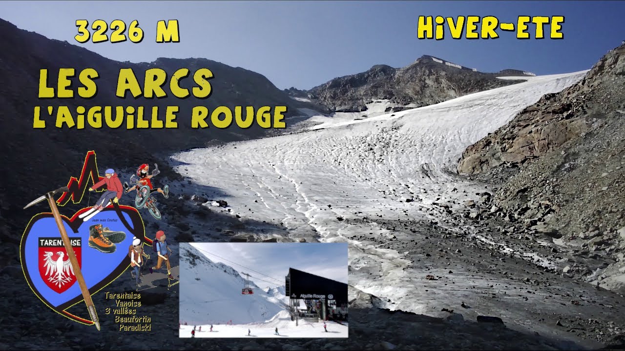 LES ARCS, la mythique aiguille rouge - YouTube
