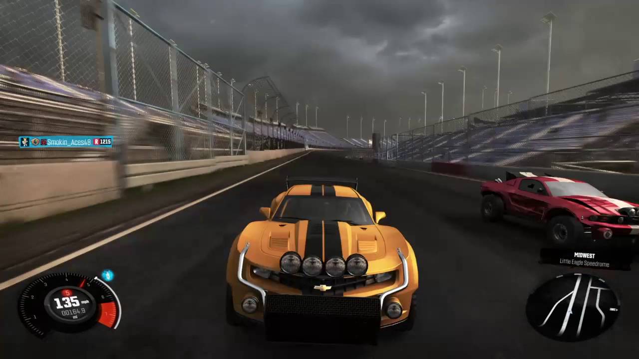 The Crew Camaro SS vs Ford Mustang Raid Spec - YouTube
