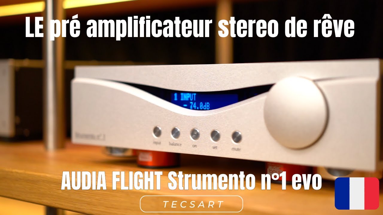 Le pré amplificateur de vos rêves s'appelle Strumento n°1 evo Audia ...