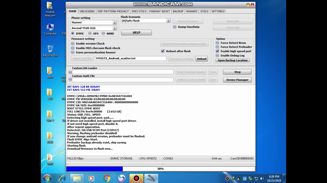 Flash Huawei Y520 U22 By NCK NCK Pro Phone Solution MT - YouTube