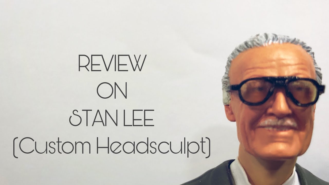 REVIEW: CQ Studio Stan Lee Custom Head Sculpt. - YouTube