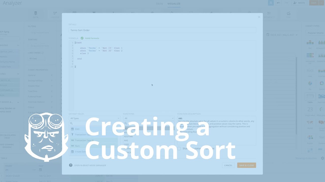 Creating A Custom Sort YouTube Creating A Custom Sort YouTube