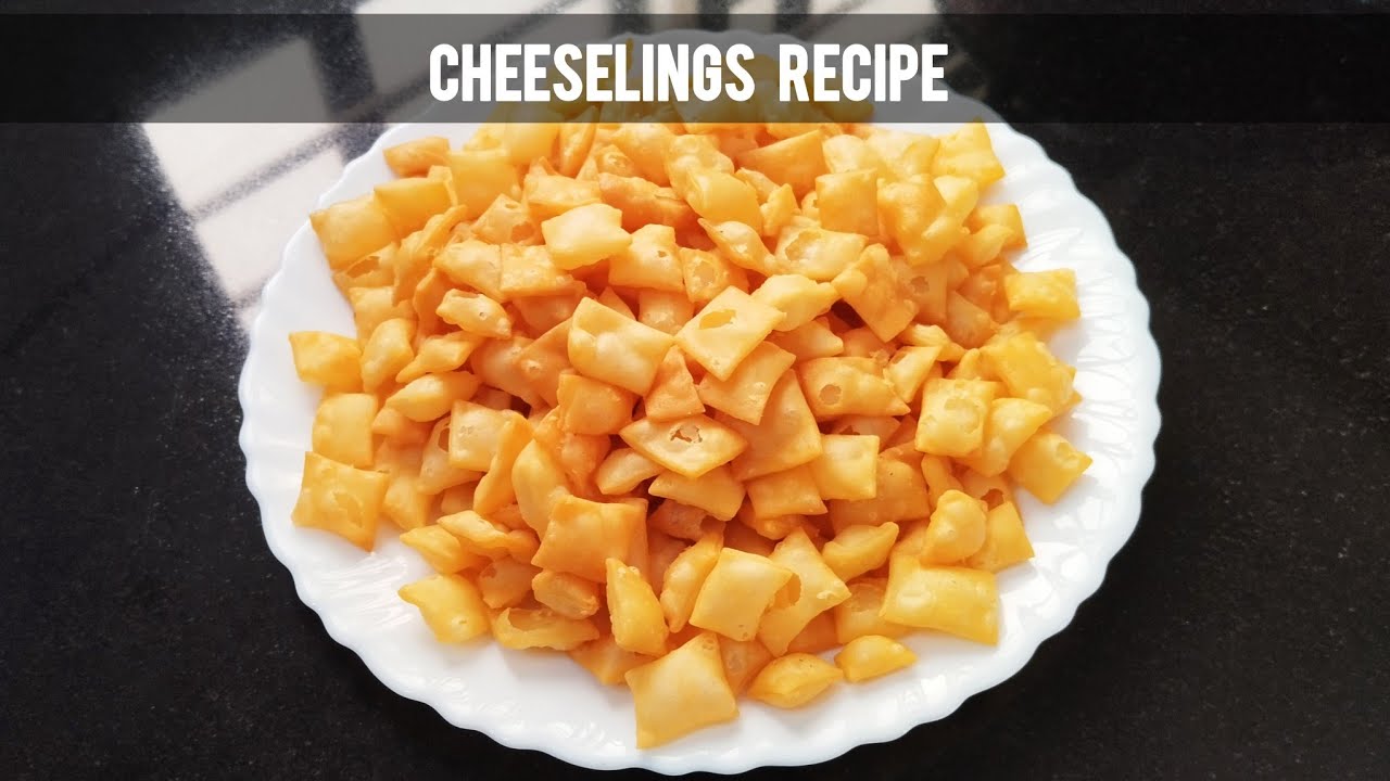 आज मैने बनाया महीनो चलने वाला Crispy Nasta | Cheeselings Recipe - YouTube