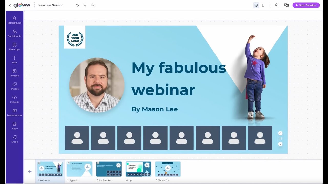 gloww Editor Tutorial - how to get started - YouTube