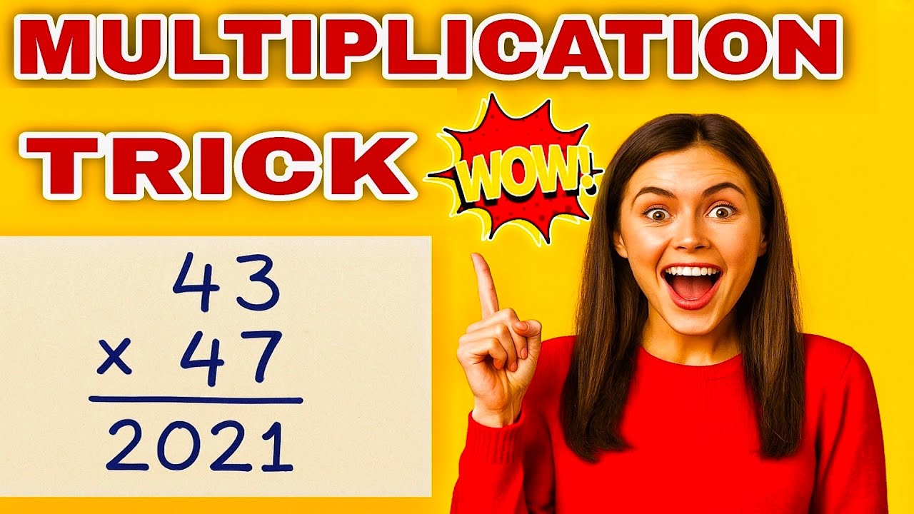 99% People Don’t Know This Fastest Way to Multiply Numbers | Shortcut ...