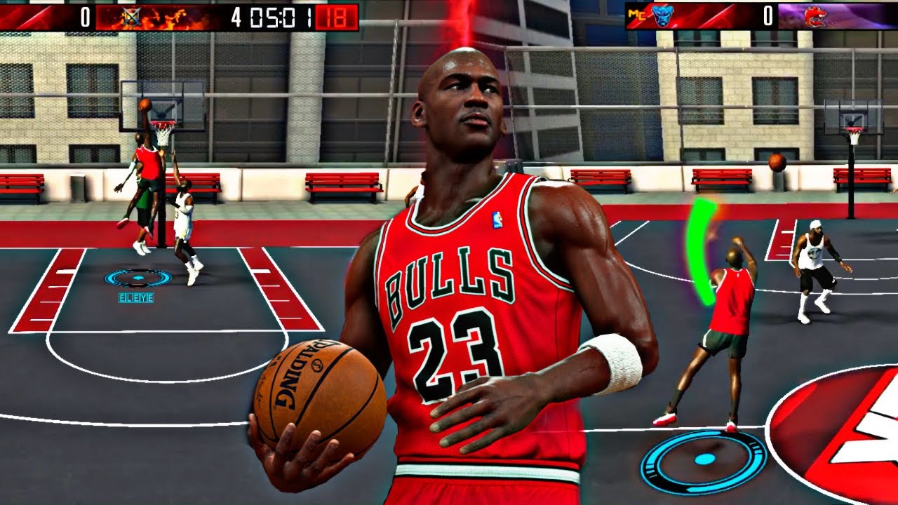 17K PWR MICHAEL JORDAN BUILD+ FACE CREATION IN NBA 2k MOBILE! MOST ...