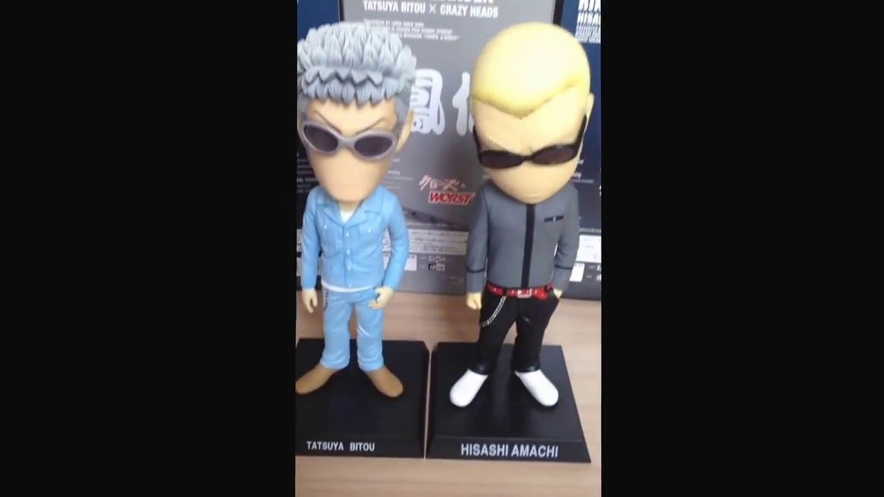 crows x worst Crazy Head : Amachi Hisashi and Bitou Tatsuya - YouTube
