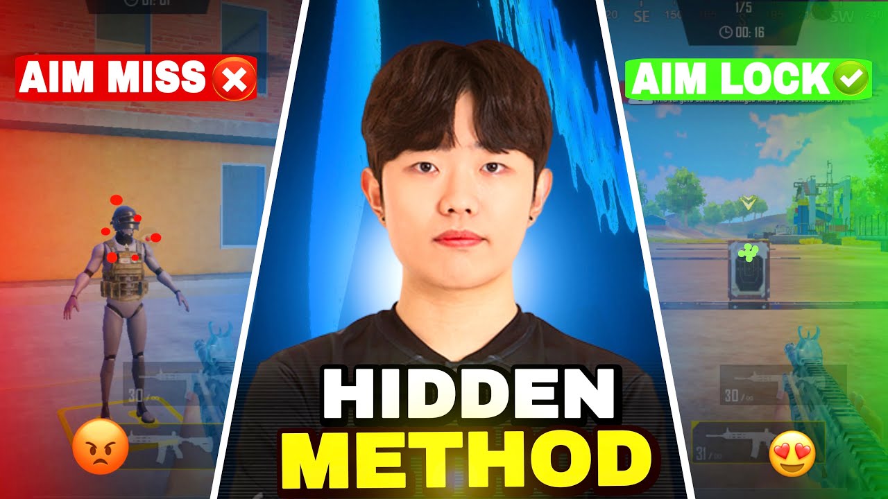 Hidden Aim Lock Method 😱 | BGMI Aim Miss Problem Fix (Pro Accuracy ...