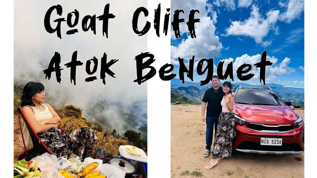 Foggy Cold Camping at Goat Cliff Atok Benguet - YouTube