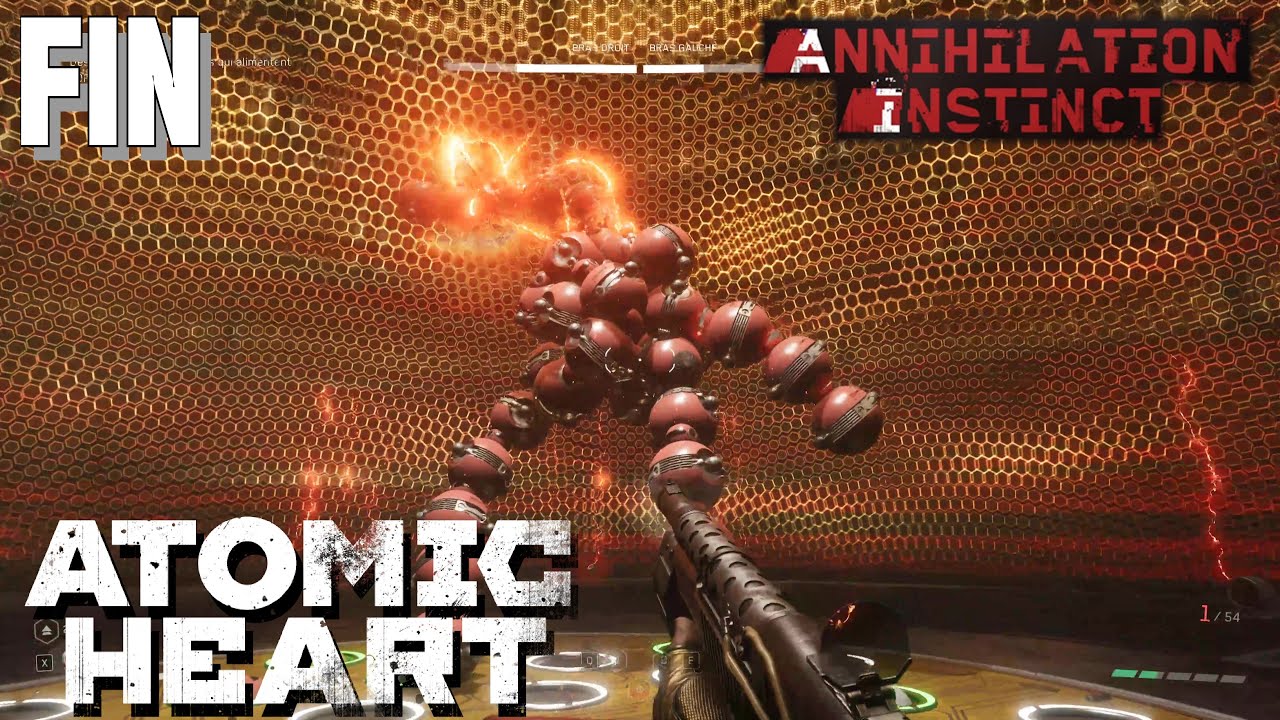 ATOMIC HEART / DLC 1 ANNIHILATION INSTINCT FIN 1 Boss Final Bras Gauche ...