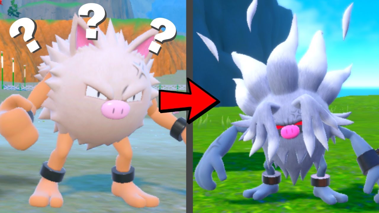 How to Evolve Primeape To Annihilape in 15 mintues for Pokemon Scarlet ...